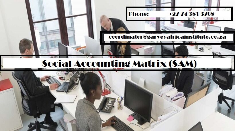 Social Accounting Matrix (SAM) | Short Courses by Garvey Africa Institute